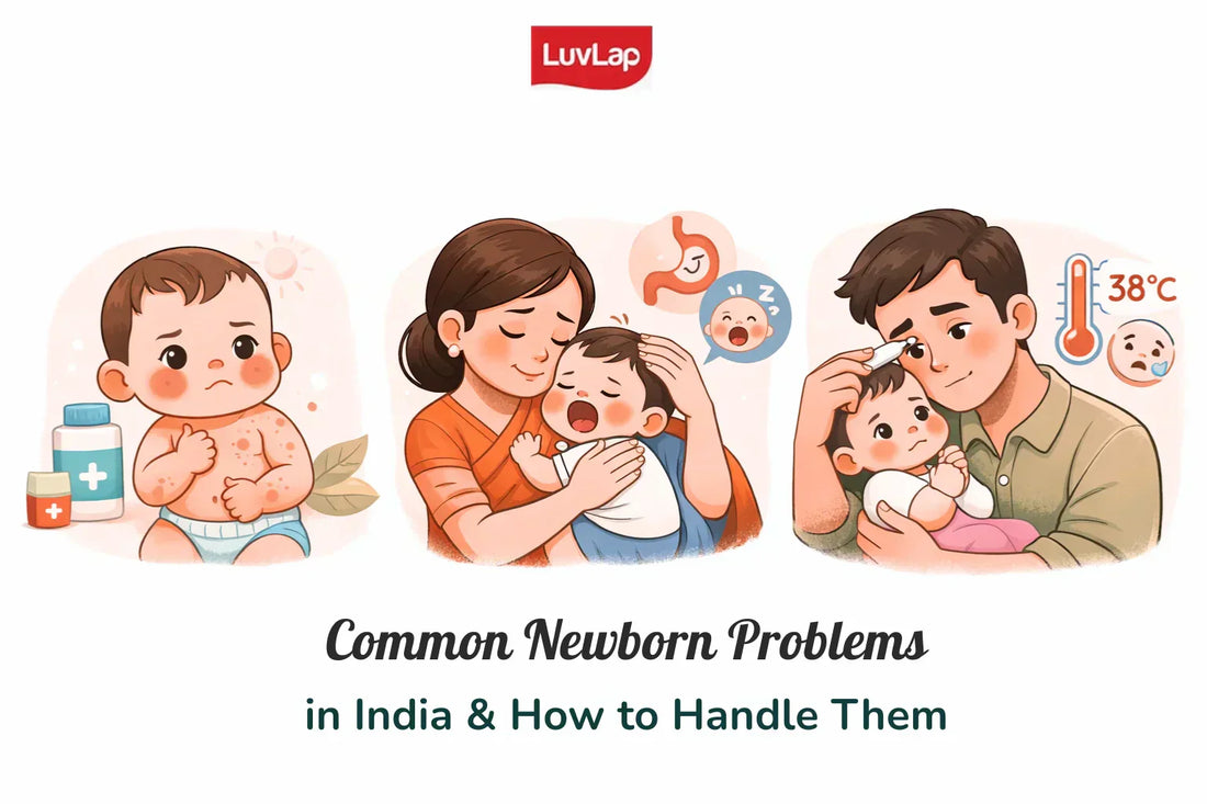 Common Newborn Problems in India & How to Handle Them – Luvlap Store