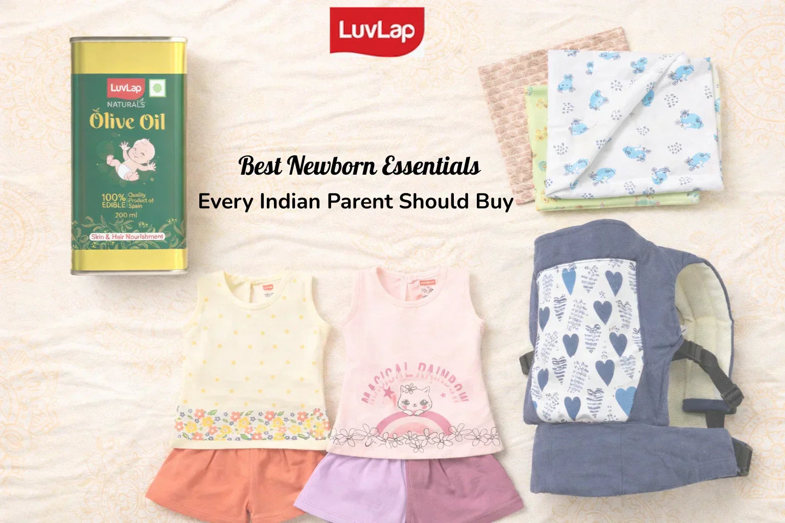 Bathing a Newborn Safely: Tips for Indian Moms – Luvlap Store