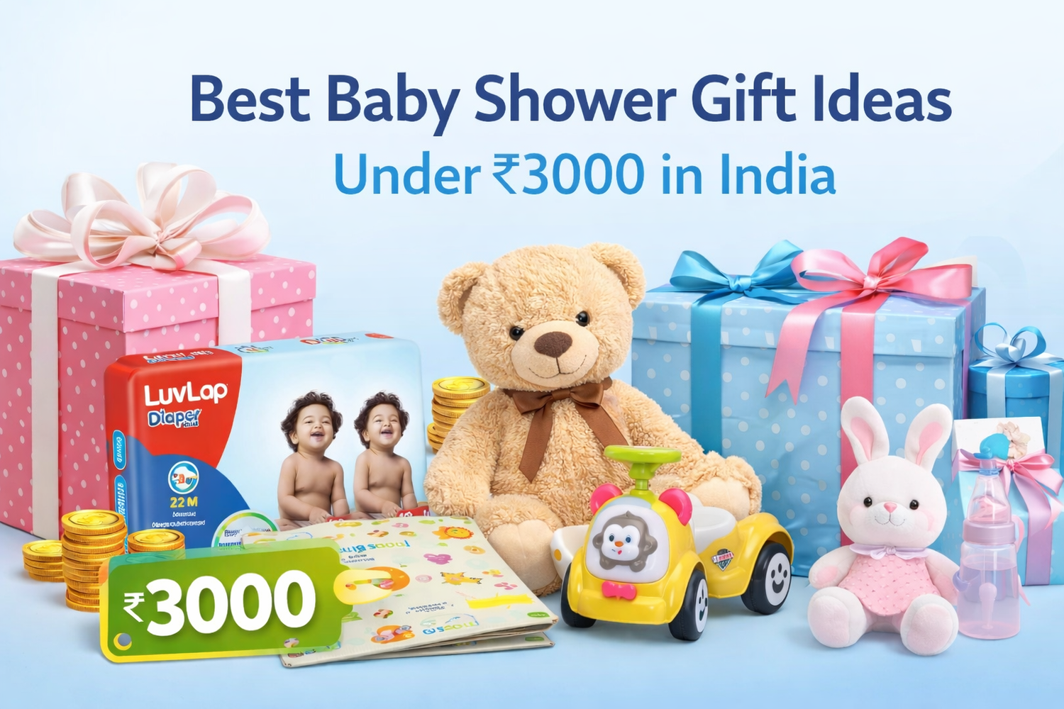 Best Baby Shower Gift Ideas Under ₹3000 in India: Practical & Thoughtf ...