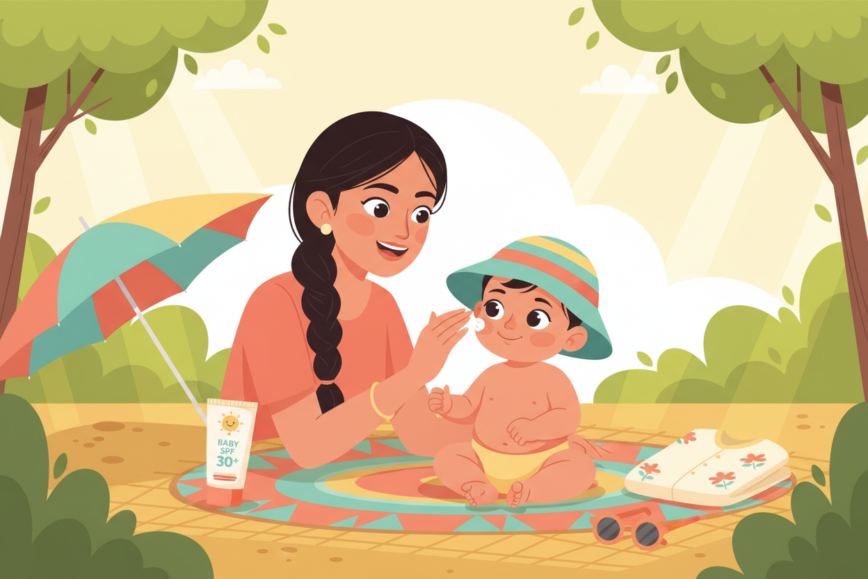 Sun Protection Tips for Babies: A Gentle Guide for Indian Parents ...