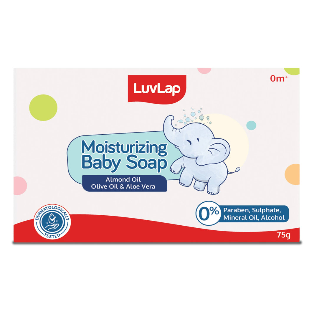 Buy Baby Soap Online - Gentle & Safe for Delicate Skin | LuvLap ...